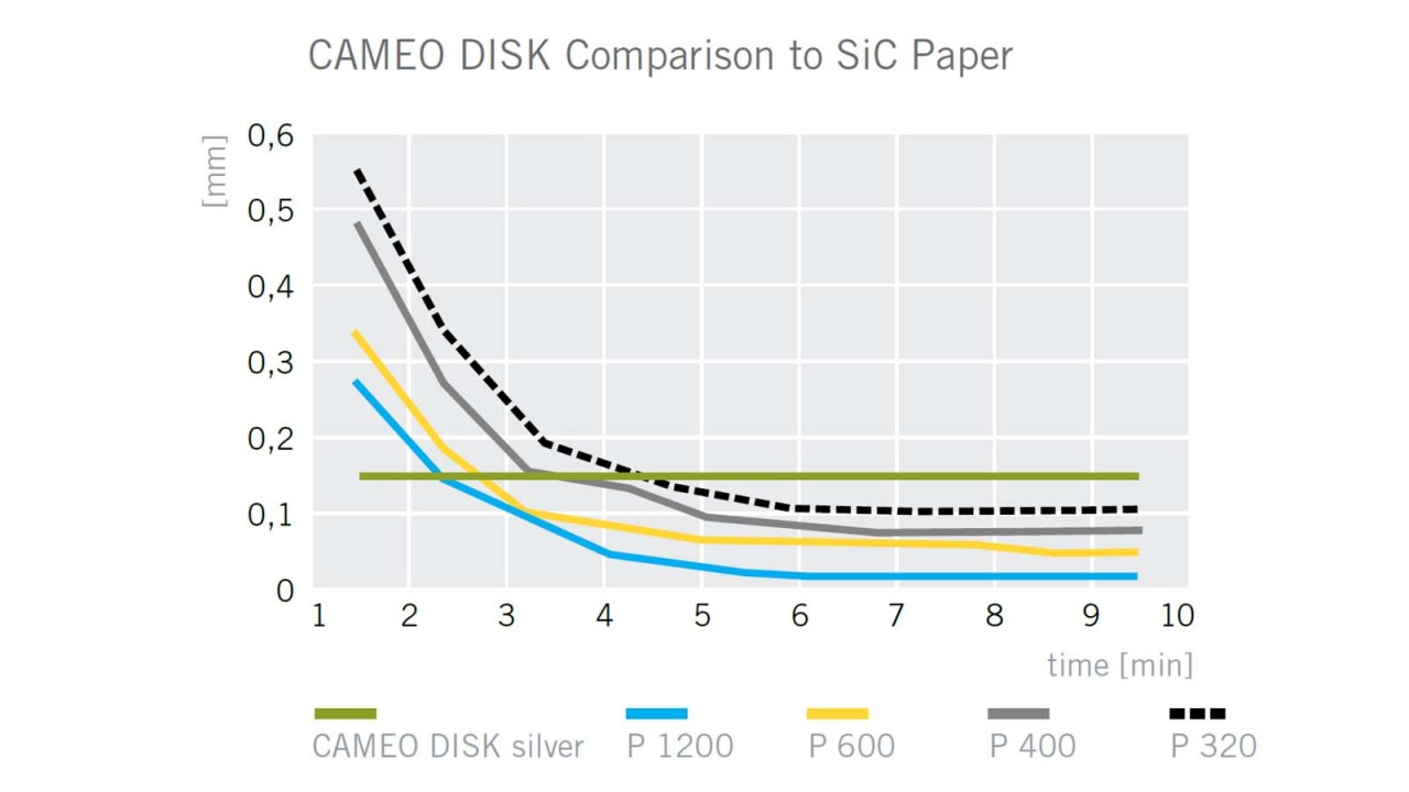 CAMEO DISK Silver & Gold